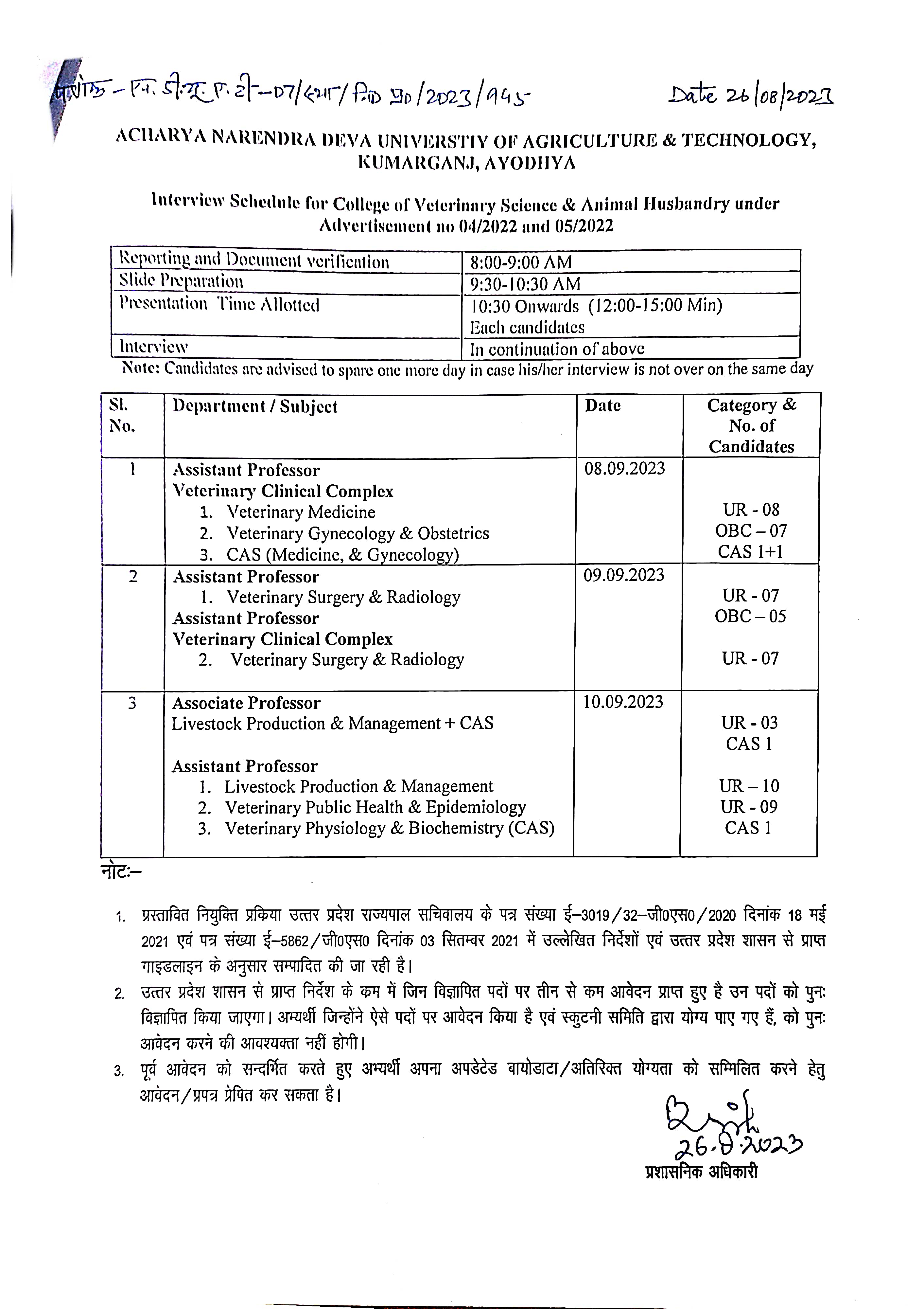 NDUAT - Acharya Narendra Deva University of Agriculture & Technology